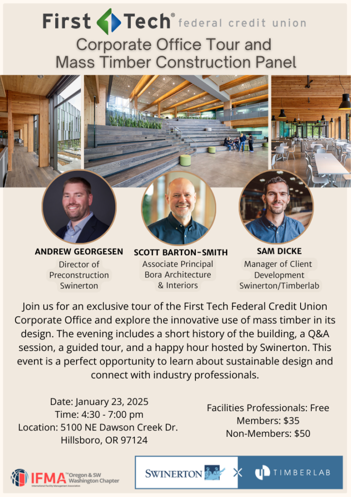 First Tech Federal Credit Union Corporate Office Tour – Mass Timber ...